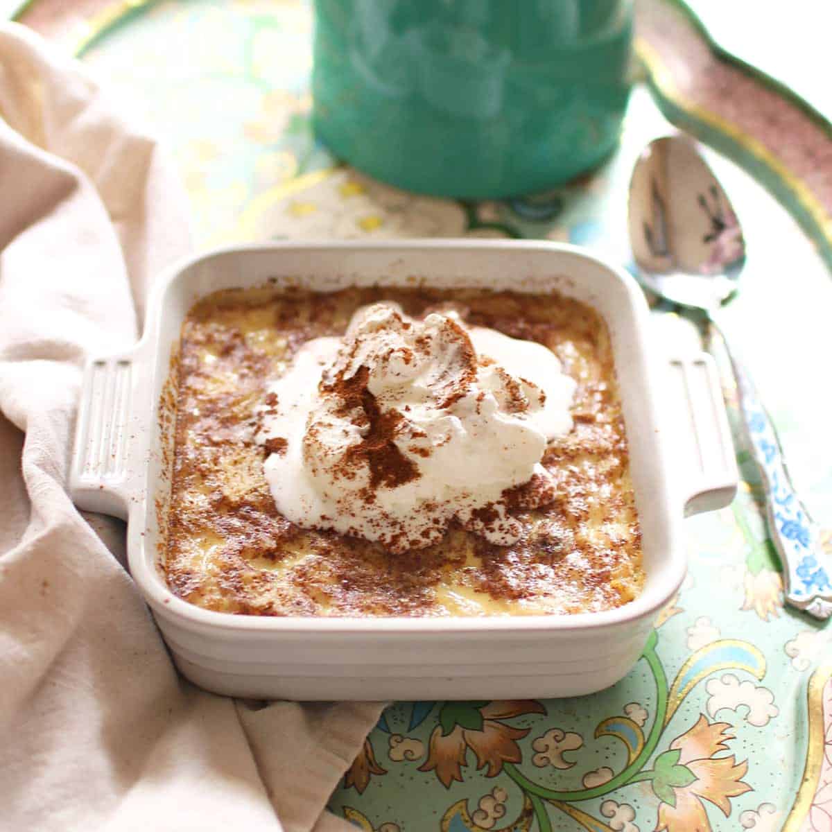Easy Rice Pudding Recipe | Single Serving | One Dish Kitchen
