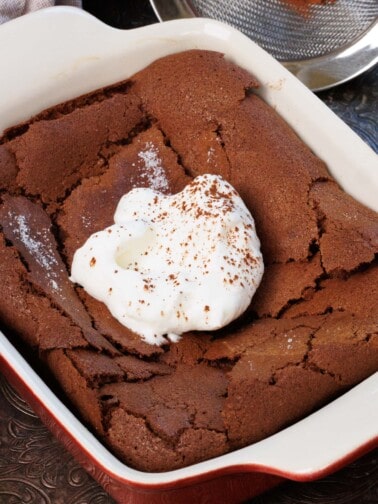 Chocolate Cake For One - One Dish Kitchen