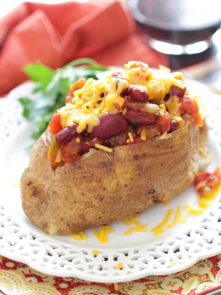 Twice Baked Potato Casserole For One - One Dish Kitchen