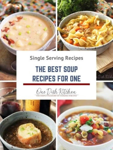 Cooking for One Recipes - One Dish Kitchen