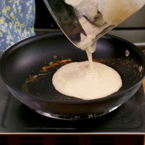 Pancakes For One - Quick and Easy - One Dish Kitchen