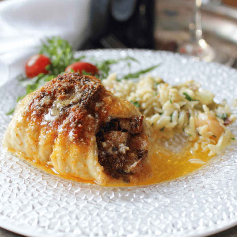 Baked Stuffed Fish For One - One Dish Kitchen