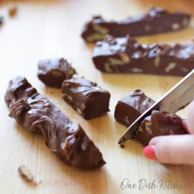 Small Batch Chocolate Fudge - One Dish Kitchen