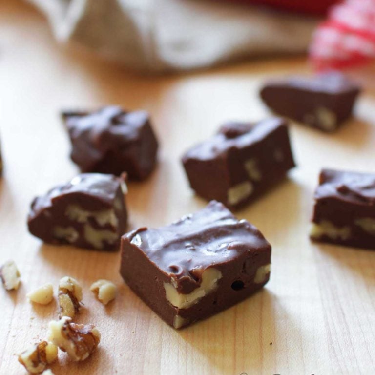 Small Batch Chocolate Fudge - One Dish Kitchen