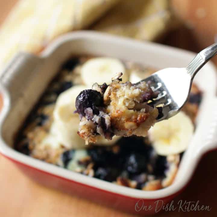 Baked Oatmeal For One - One Dish Kitchen