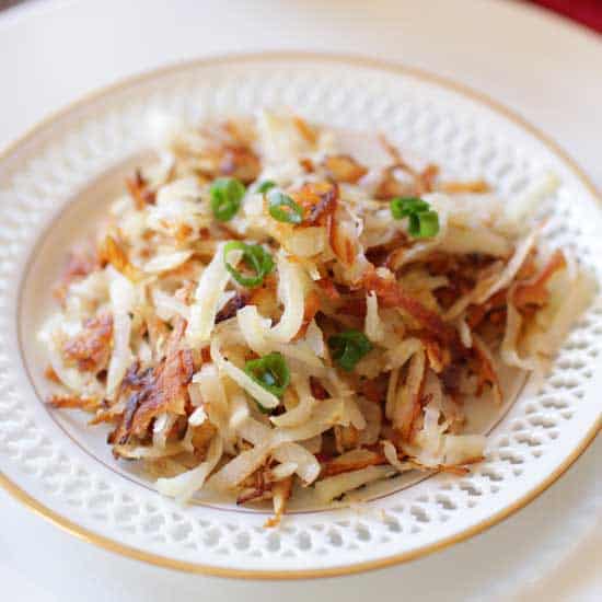 Hash Browns Recipe For One | One Dish Kitchen
