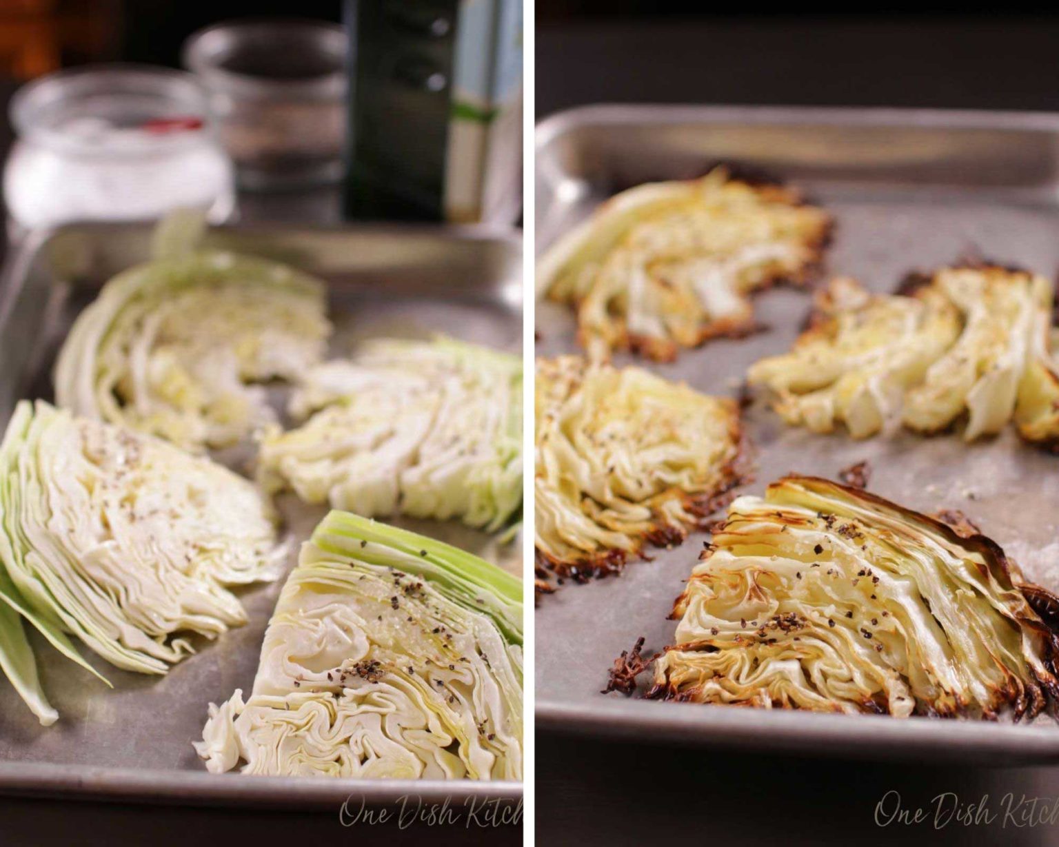 Roasted Cabbage Recipe | Small Batch | One Dish Kitchen