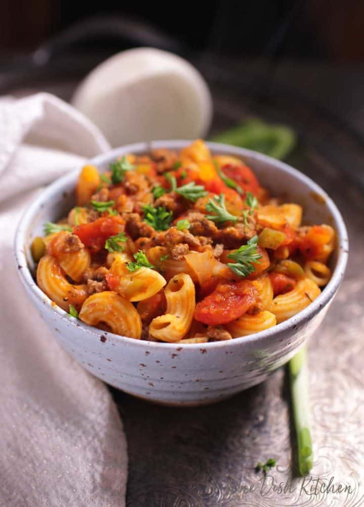 Goulash For One - One Dish Kitchen