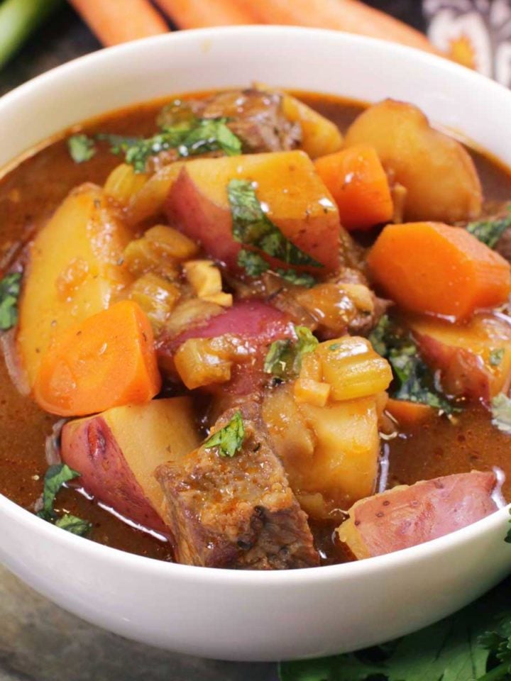 Easy Beef Stew For One - One Dish Kitchen