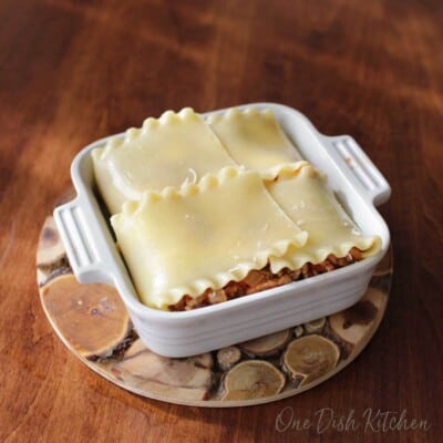 Mini Lasagna Recipe - One Dish Kitchen