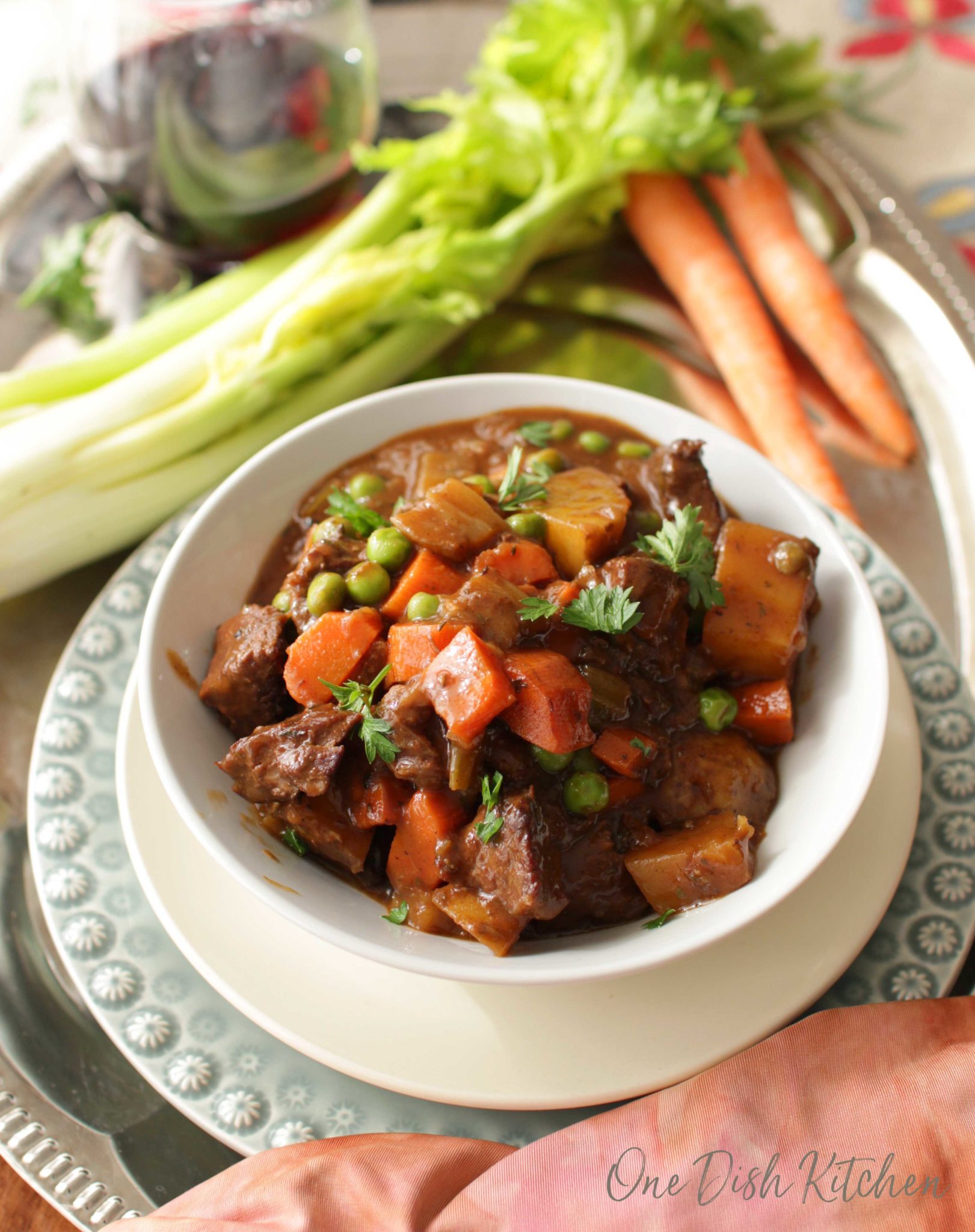 Easy Beef Stew Recipe | Single Serving | One Dish Kitchen