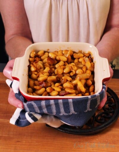 Baked Beans Recipe - Single Serving - One Dish Kitchen