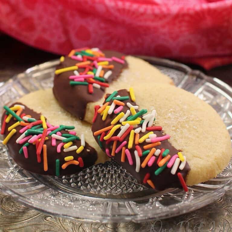Small Batch Butter Cookies - One Dish Kitchen
