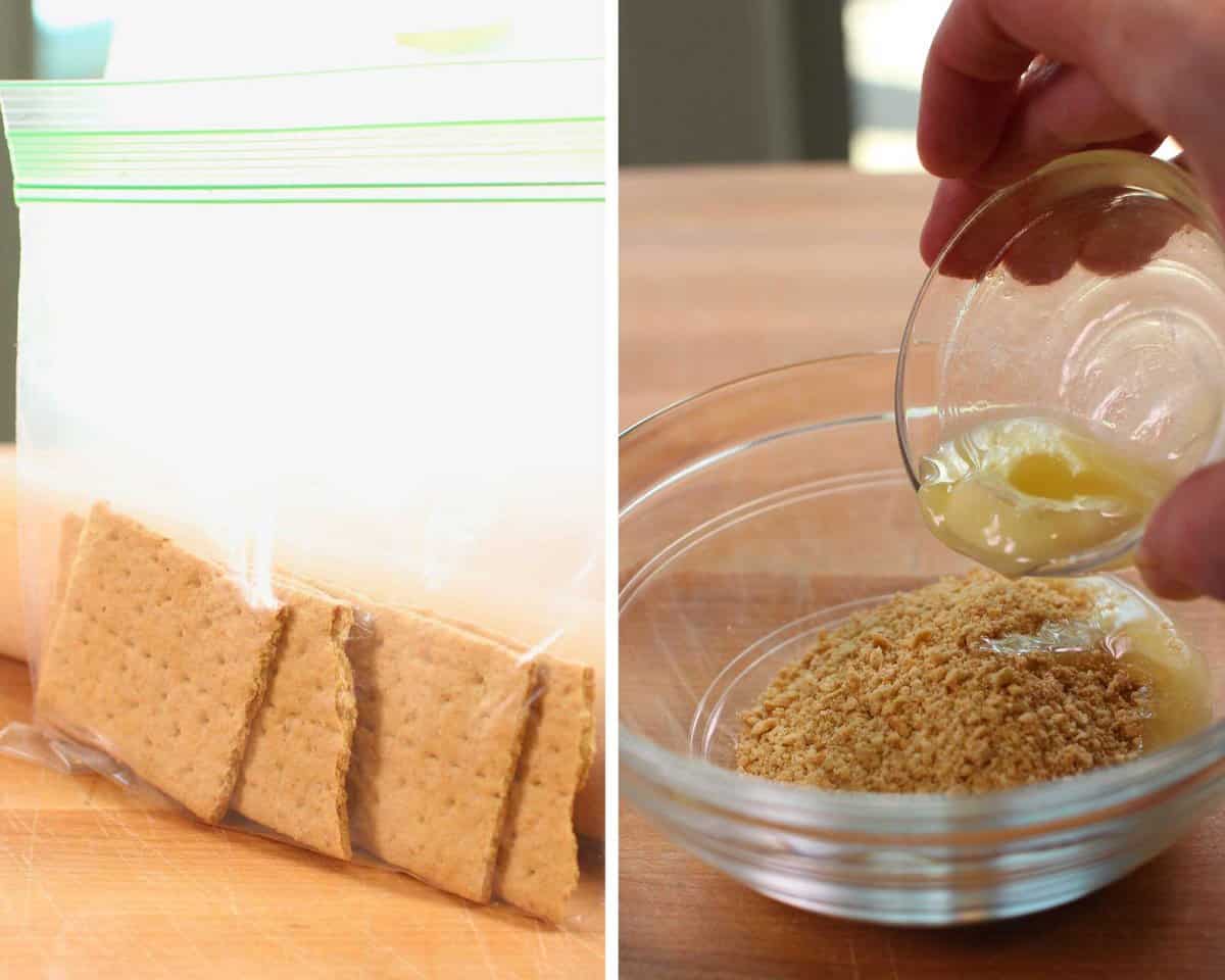 Mini Graham Cracker Crust Recipe - One Dish Kitchen