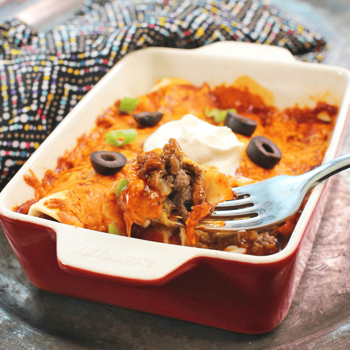 Beef Enchiladas For One - One Dish Kitchen