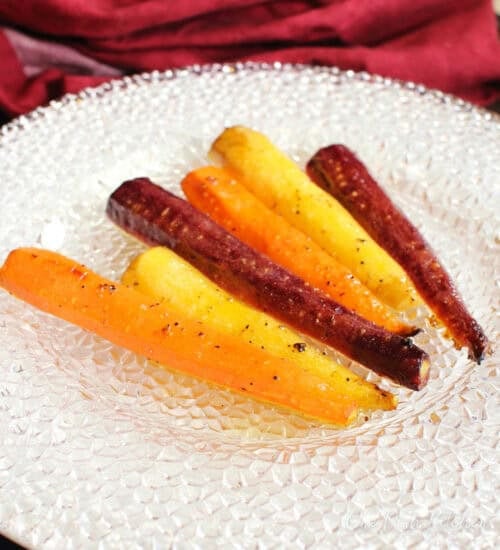 Citrus Glazed Carrots For One - One Dish Kitchen