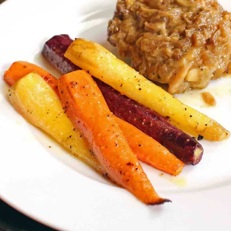 Easy Citrus Glazed Carrots For One - One Dish Kitchen