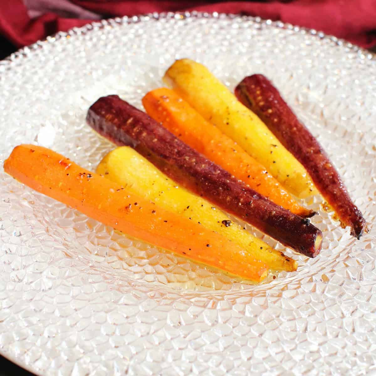 Citrus Glazed Carrots For One - One Dish Kitchen