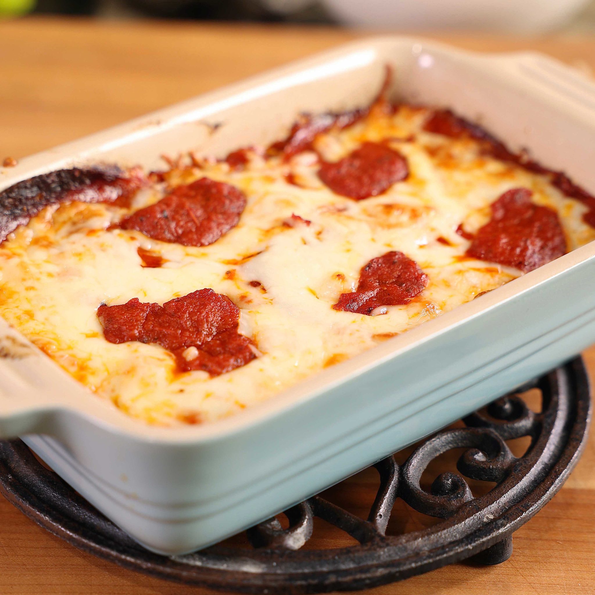 Detroit Style Pizza Recipe | Single Serving | One Dish Kitchen