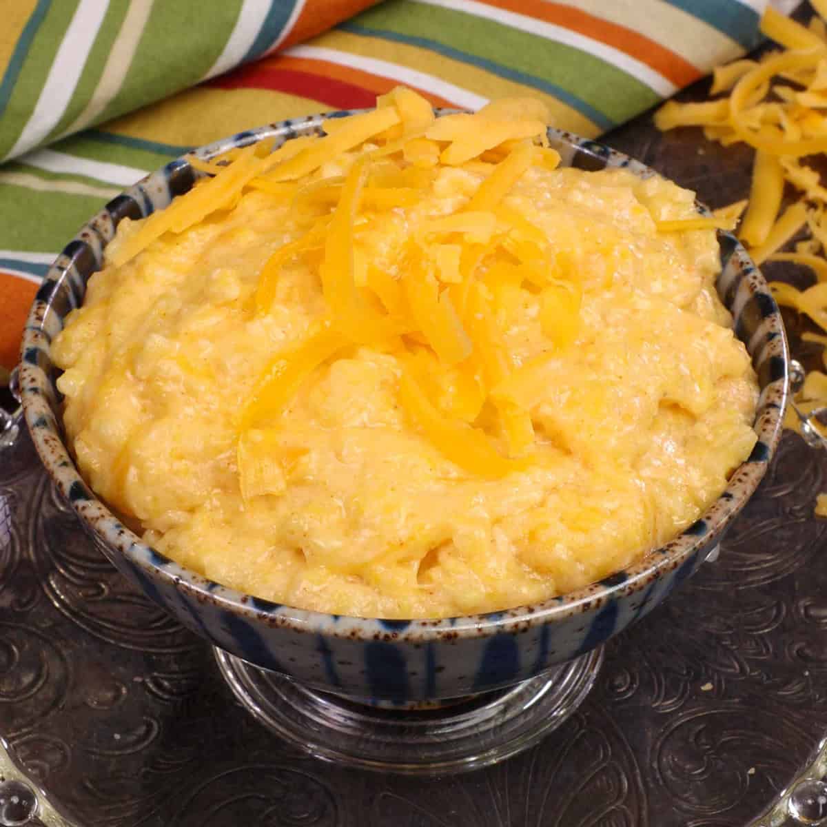 Cheese Grits For One - One Dish Kitchen