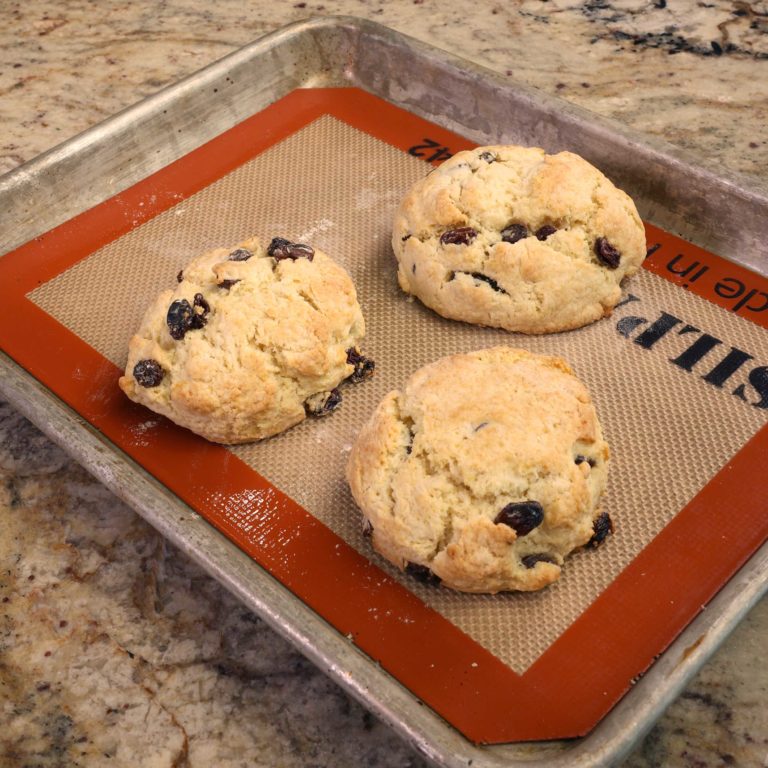 Small Batch Cream Scones - One Dish Kitchen