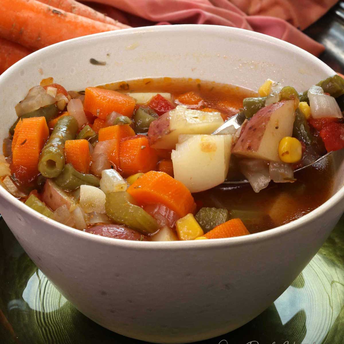Vegetable Soup Recipe Single Serving One Dish Kitchen Vegetable Soup Recipe Single Serving One Dish Kitchen