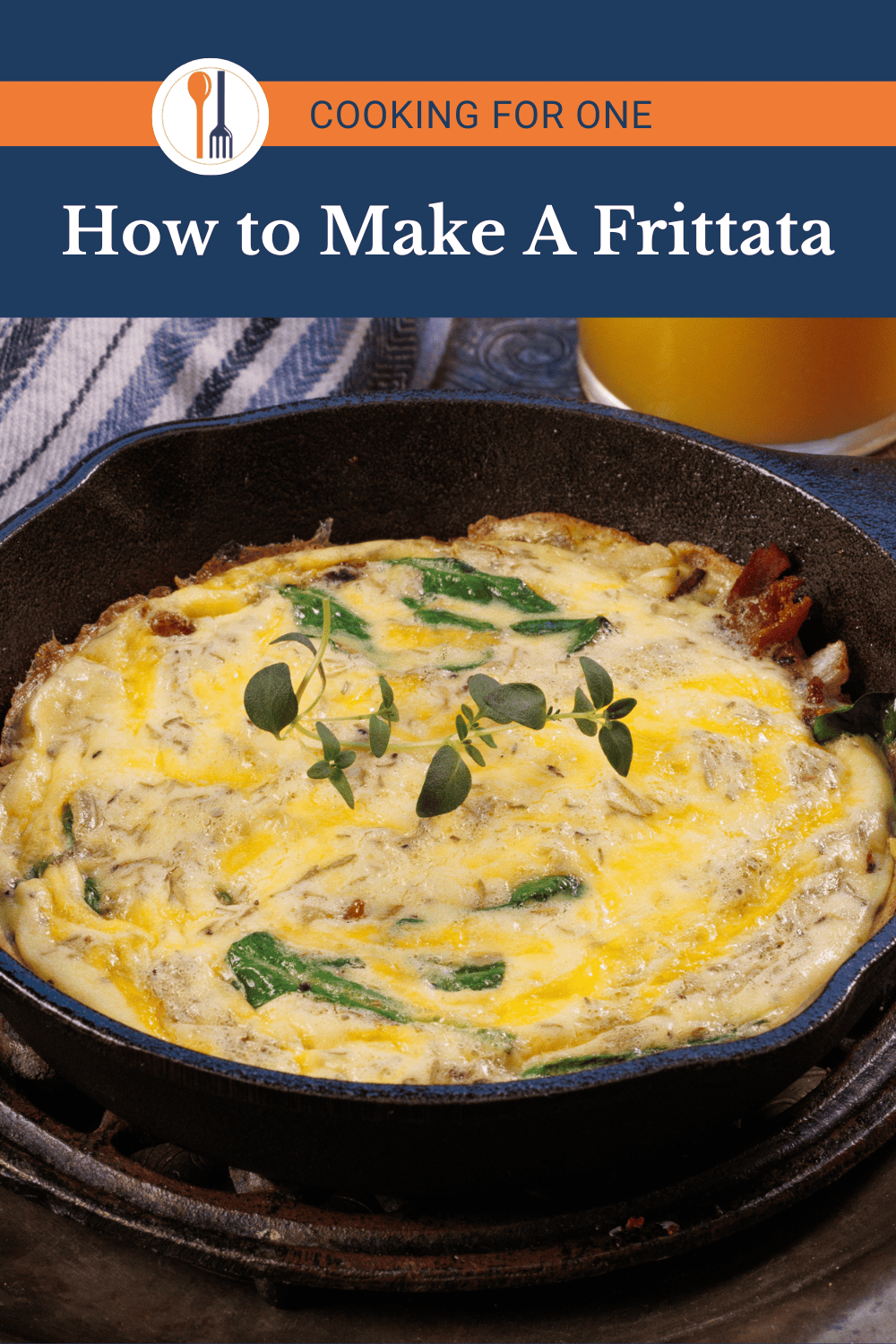 How to Make A Frittata For One - One Dish Kitchen