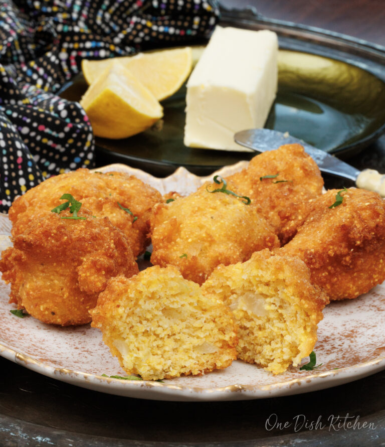 Small Batch Hush Puppies Recipe - One Dish Kitchen
