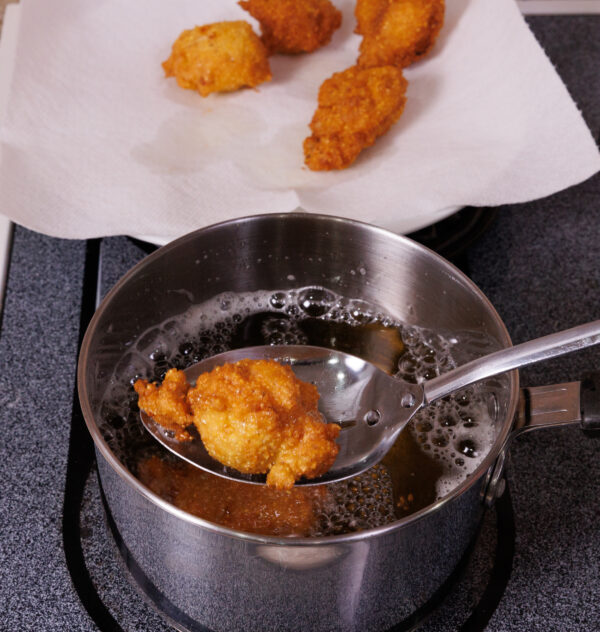 Small Batch Hush Puppies - One Dish Kitchen