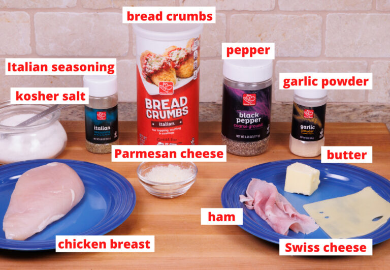 Chicken Cordon Bleu Recipe - Single Serving - One Dish Kitchen