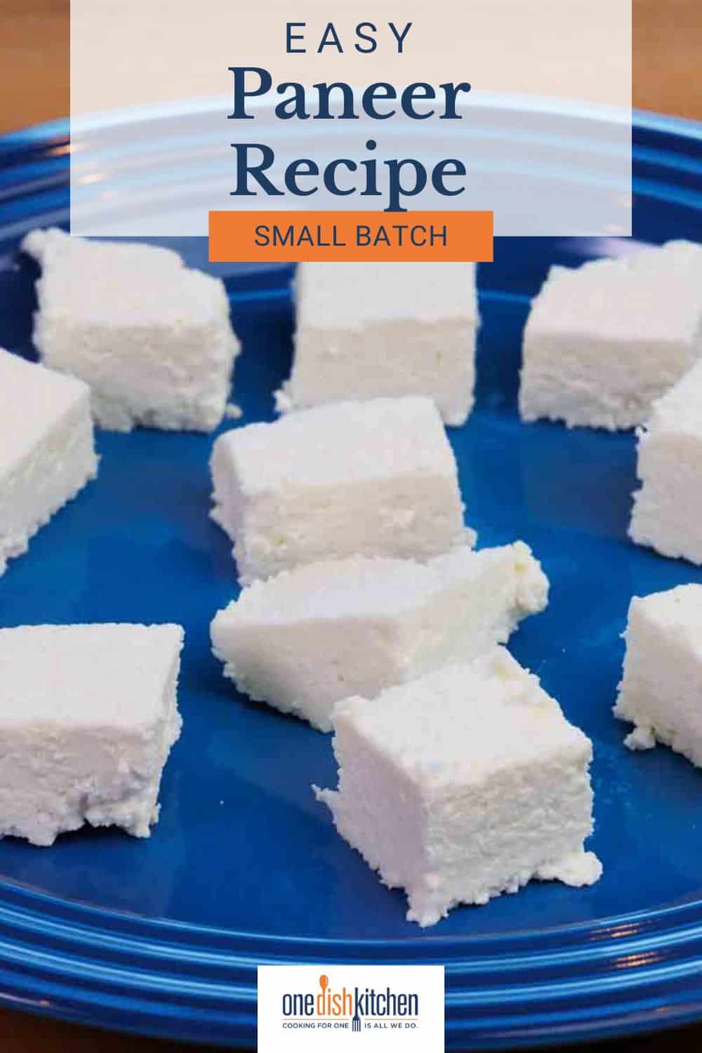 Small Batch Paneer - One Dish Kitchen