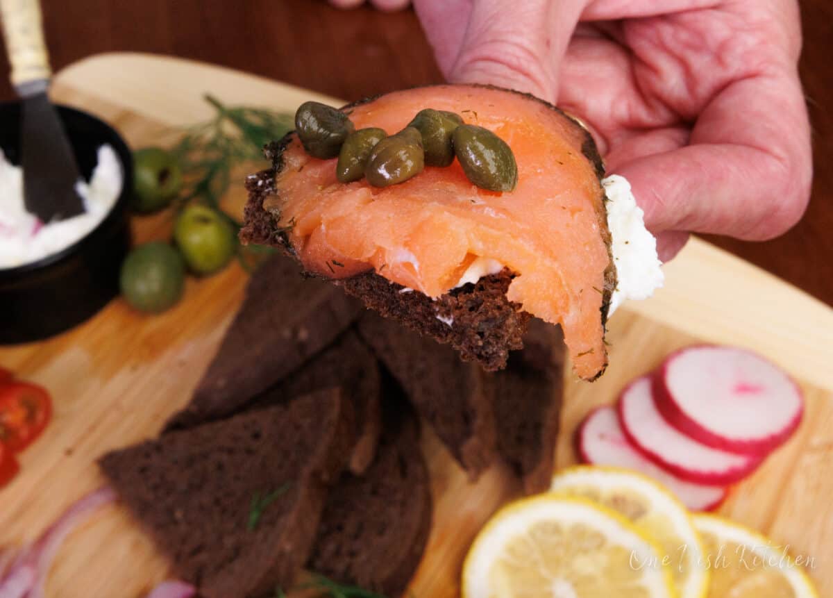 Smoked Salmon Platter | Small Batch | One Dish Kitchen