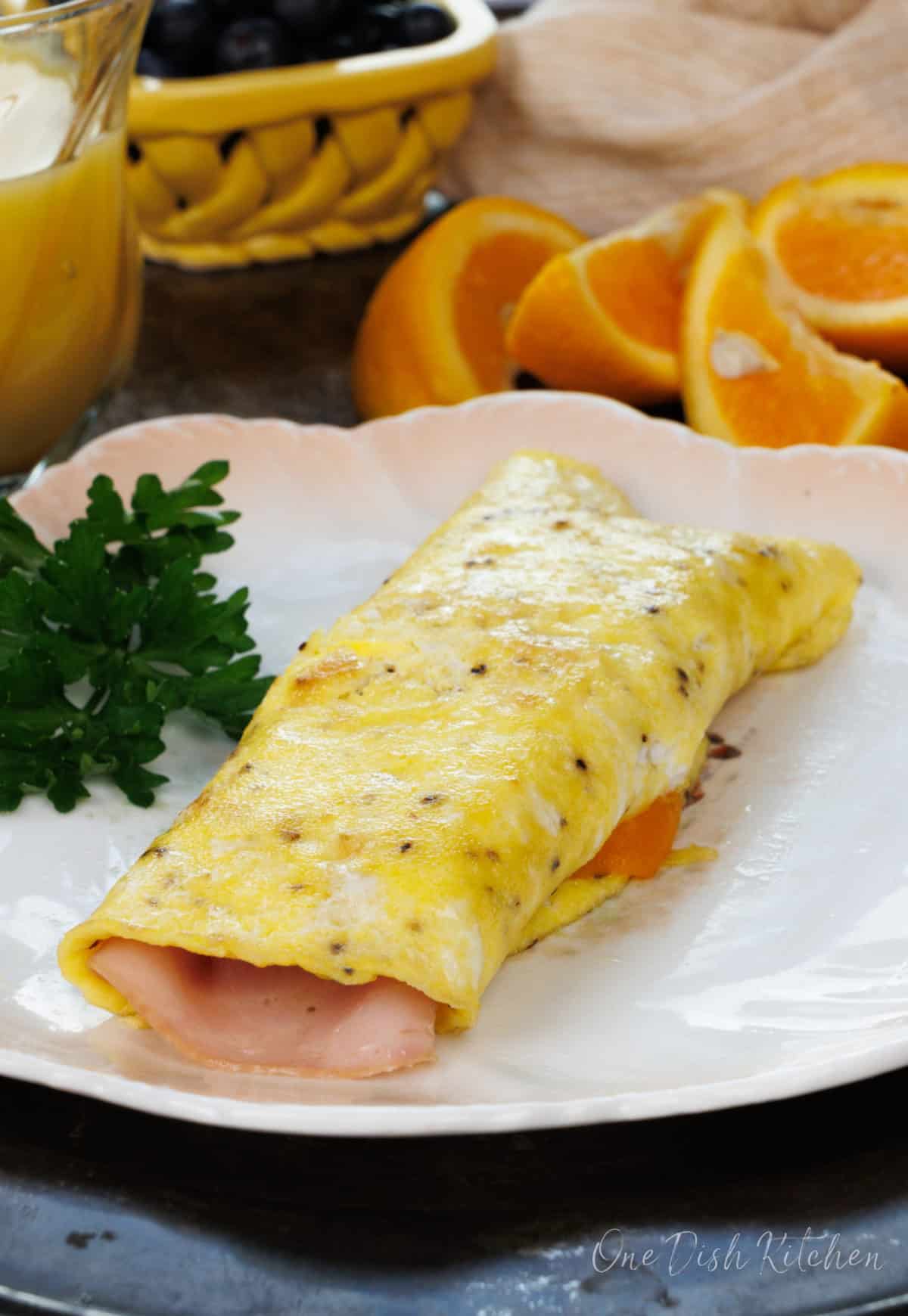 Egg Wrap Recipe | Single Serving | One Dish Kitchen