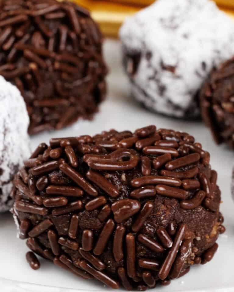 Small Batch Rum Balls Recipe - One Dish Kitchen