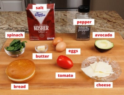 Breakfast Sandwich For One - One Dish Kitchen