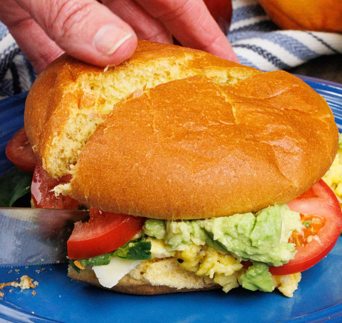 Breakfast Sandwich | Single Serving | One Dish Kitchen