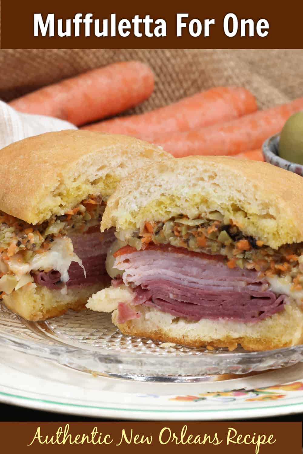 Mini Muffuletta | New Orleans Recipe | One Dish Kitchen