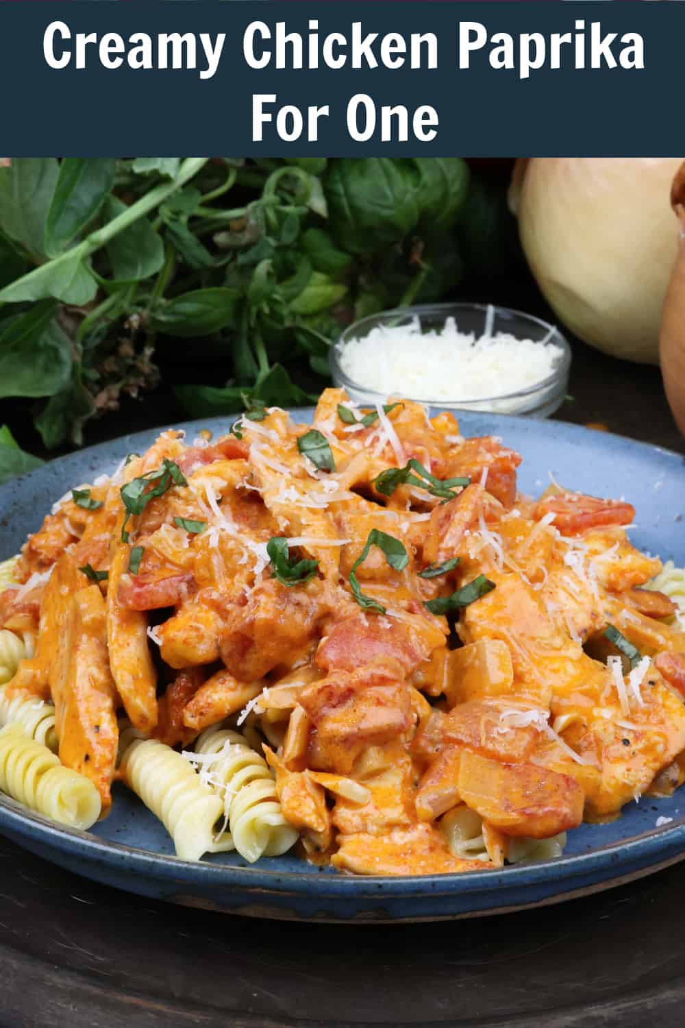 Chicken Paprika Recipe - Single Serving - One Dish Kitchen