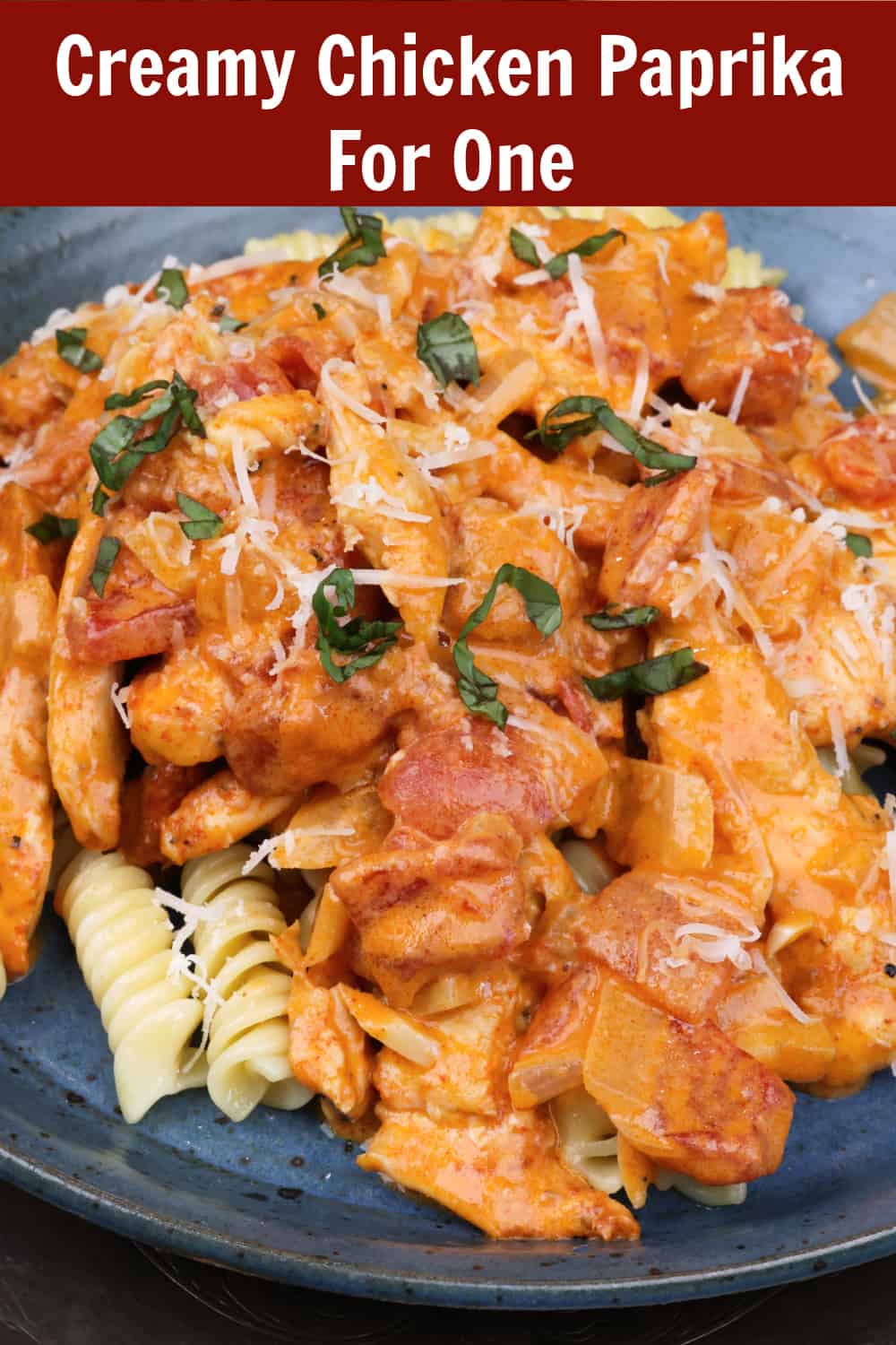 Chicken Paprika Recipe - Single Serving - One Dish Kitchen