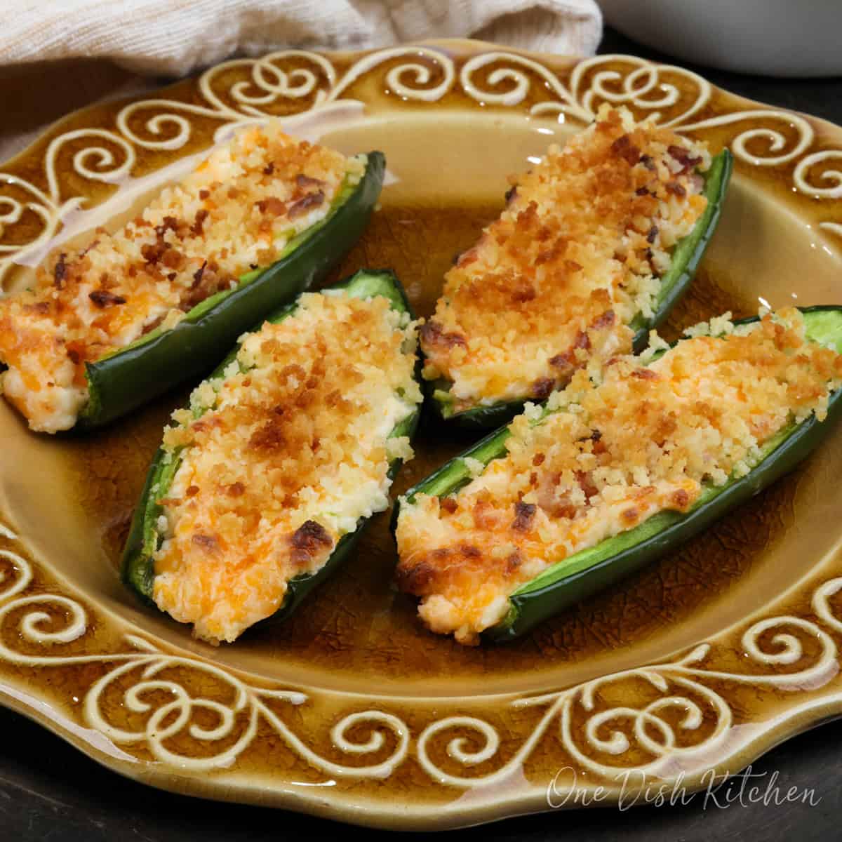 Small Batch Jalapeno Poppers - One Dish Kitchen