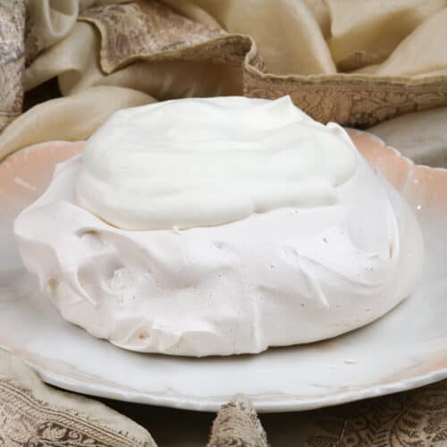 Mini Pavlova Recipe - Single Serve - One Dish Kitchen