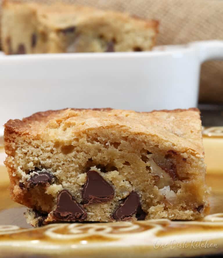 Small Batch Blondies - One Dish Kitchen