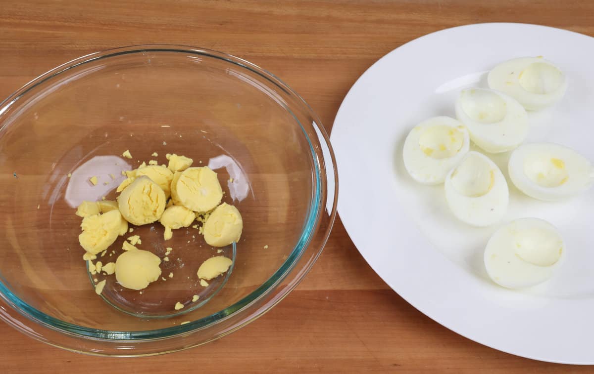 Loaded Deviled Eggs | Small Batch | One Dish Kitchen