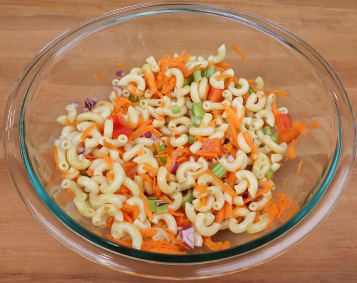 Small Batch Macaroni Salad - One Dish Kitchen