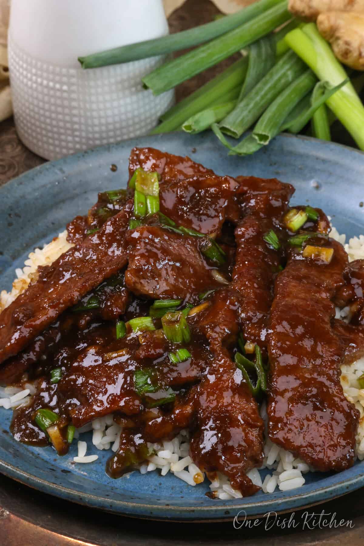 Mongolian Beef Recipe | Single Serving | One Dish Kitchen