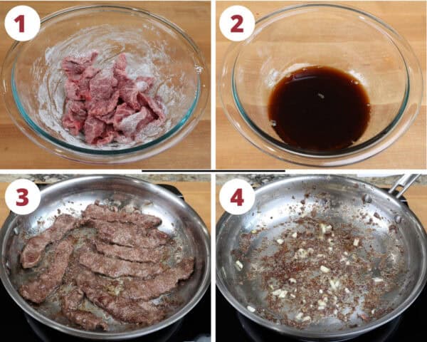 Mongolian Beef For One - One Dish Kitchen