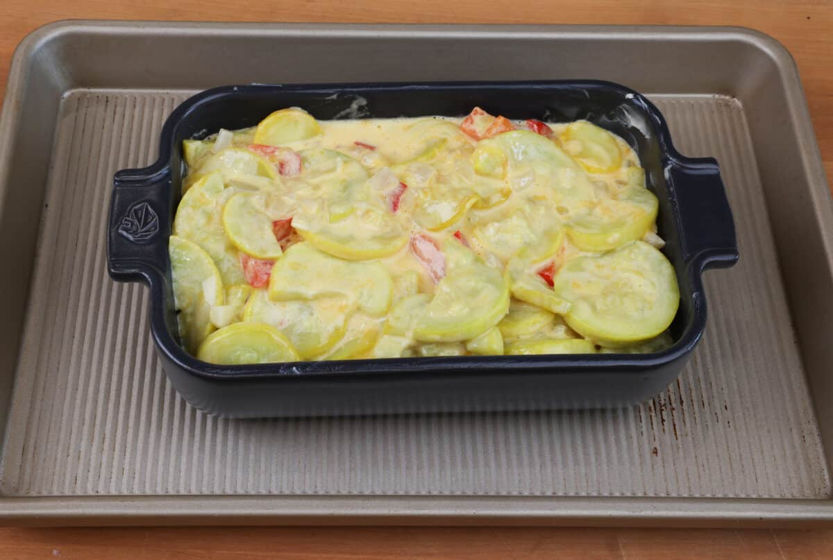 Mini Squash Casserole Recipe | One Dish Kitchen