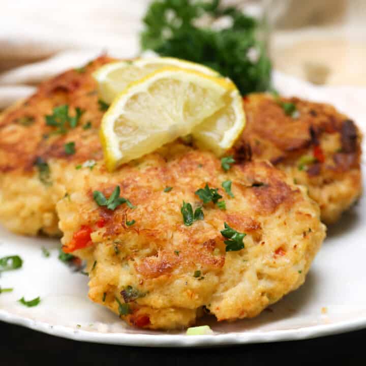 Small Batch Crab Cakes - One Dish Kitchen