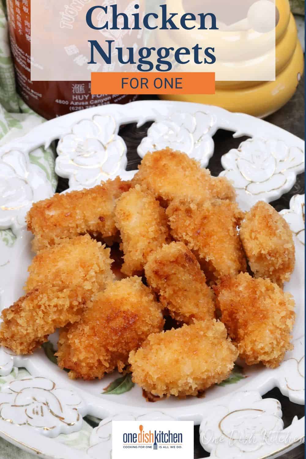 Chicken Nuggets For One - One Dish Kitchen