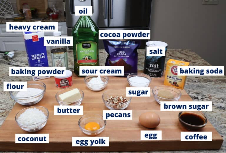 Mini German Chocolate Cake Recipe - One Dish Kitchen